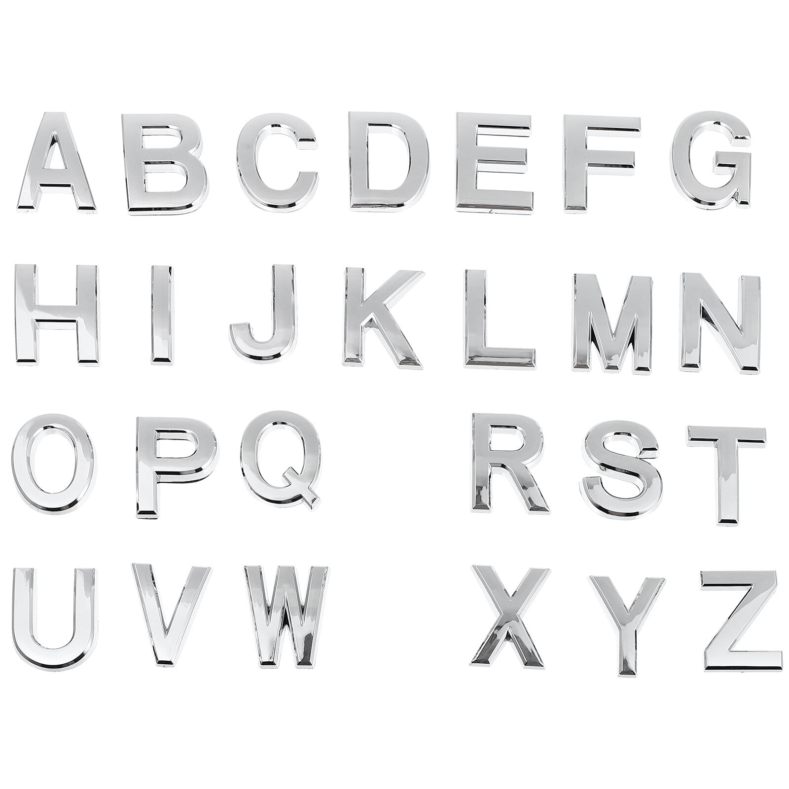 MLINS 26 Pcs Sticker Letters Alphabet Advertising Signs Apartment ...