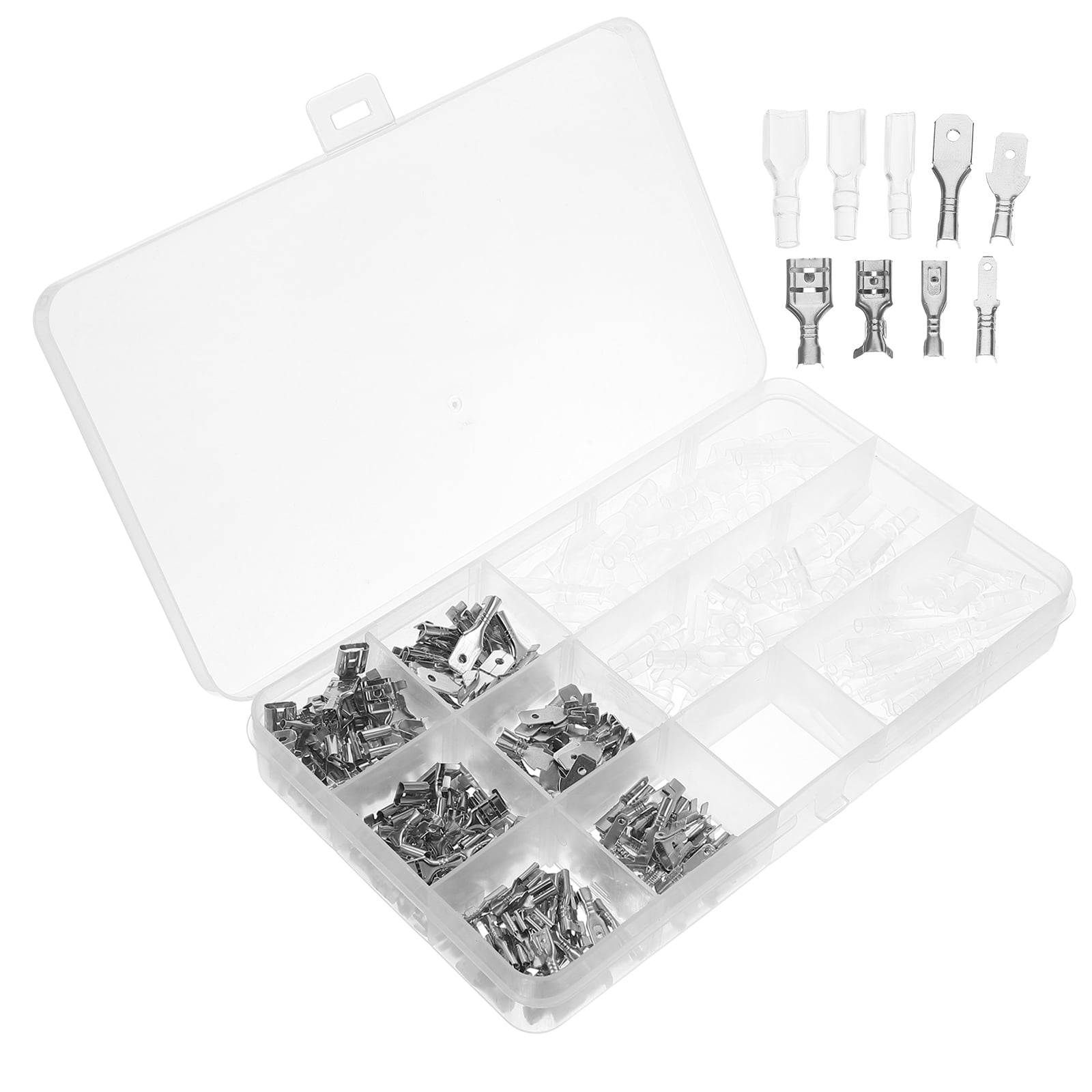 MLINS 270pcs Spade Connector Male Female Wire Terminal Quick Splice ...