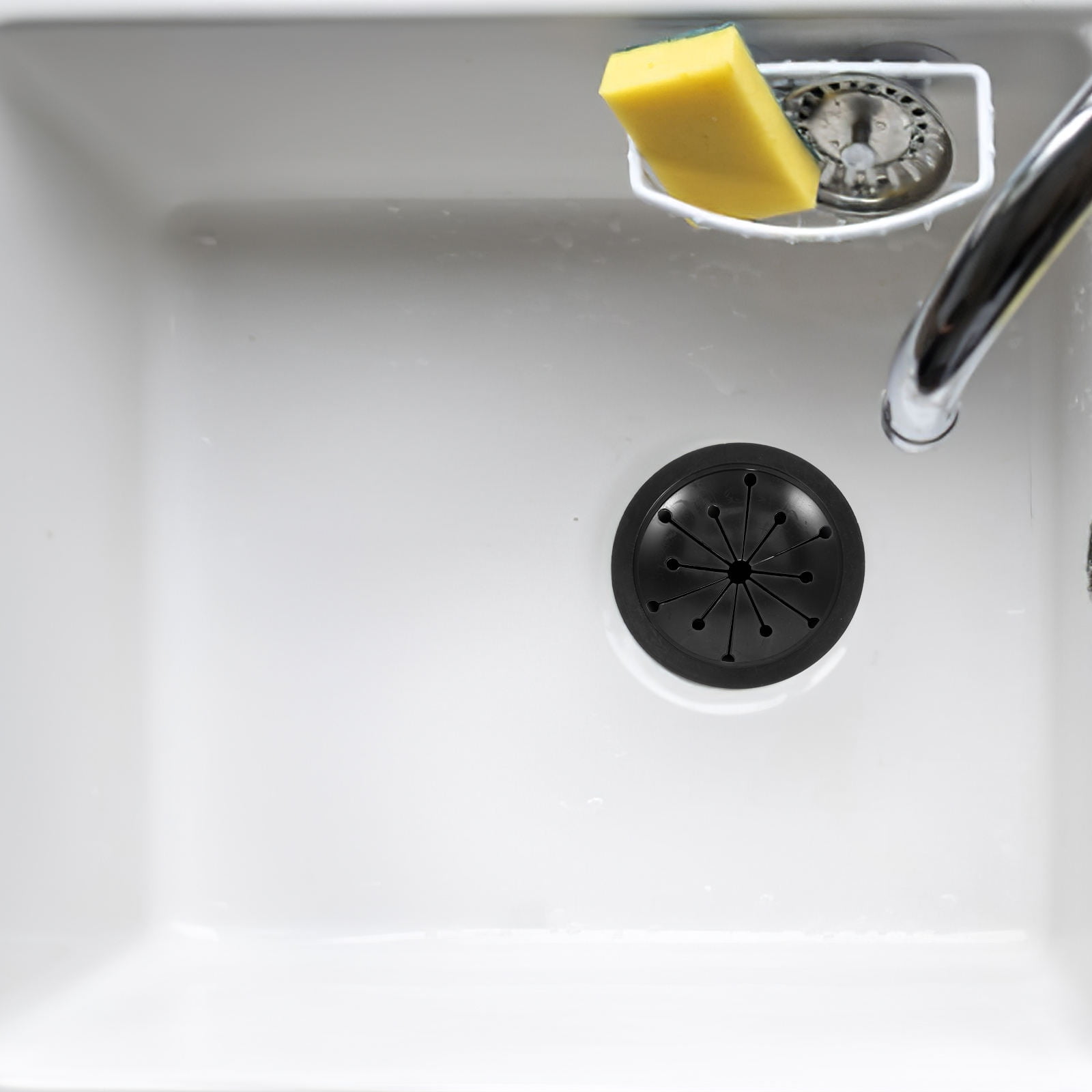 MLINS 2Pack Garbage Disposal Guard Black for Kitchen Sink and ...