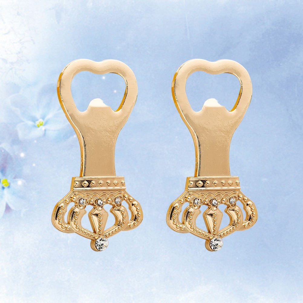MLINS 2Pcs Creative Crown Shaped Opener Creative Hexagonal Bottle ...
