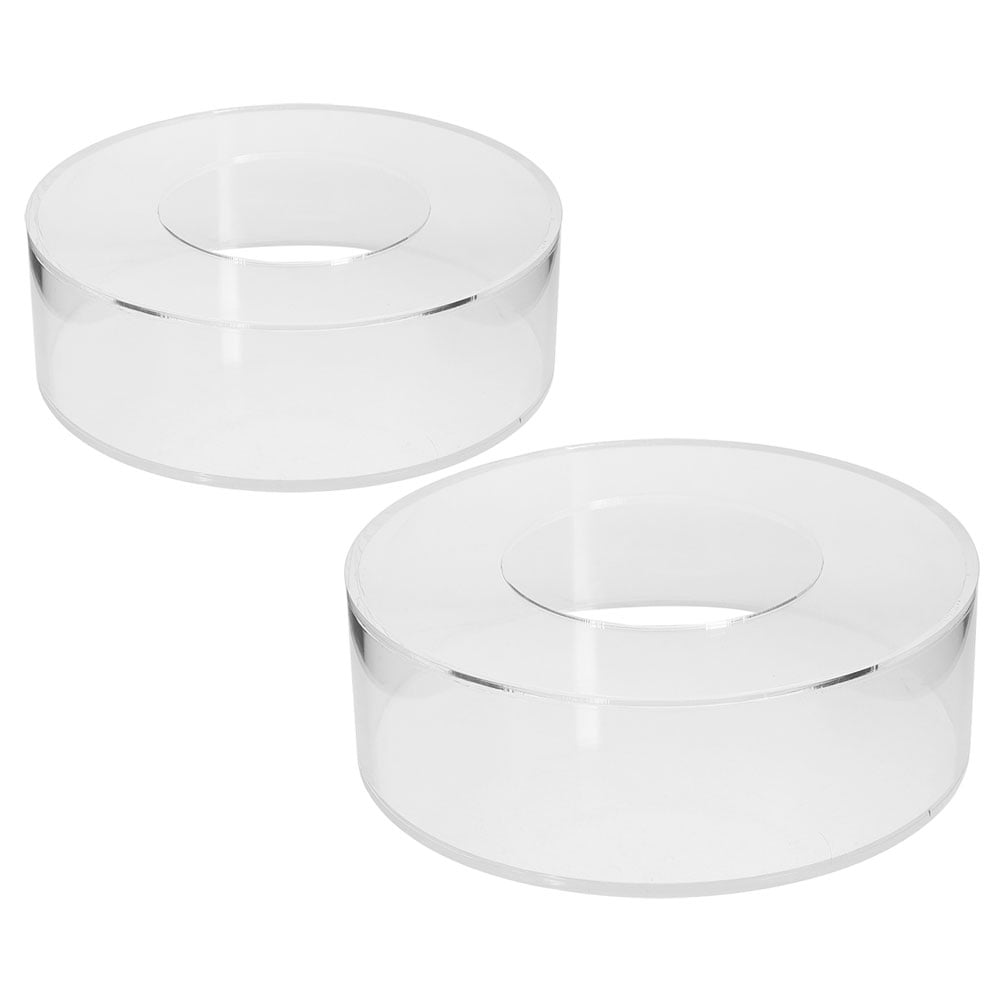 MLINS 2Pcs Cylinder Stand Fillable Cake Rack Food Dessert Display ...