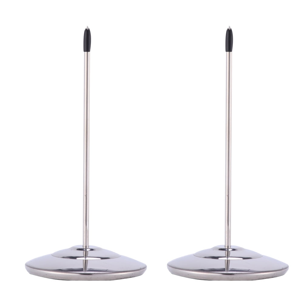 MLINS 2Pcs Desk Straight Rod Paper Holder Spike Stick Bill Fork ...