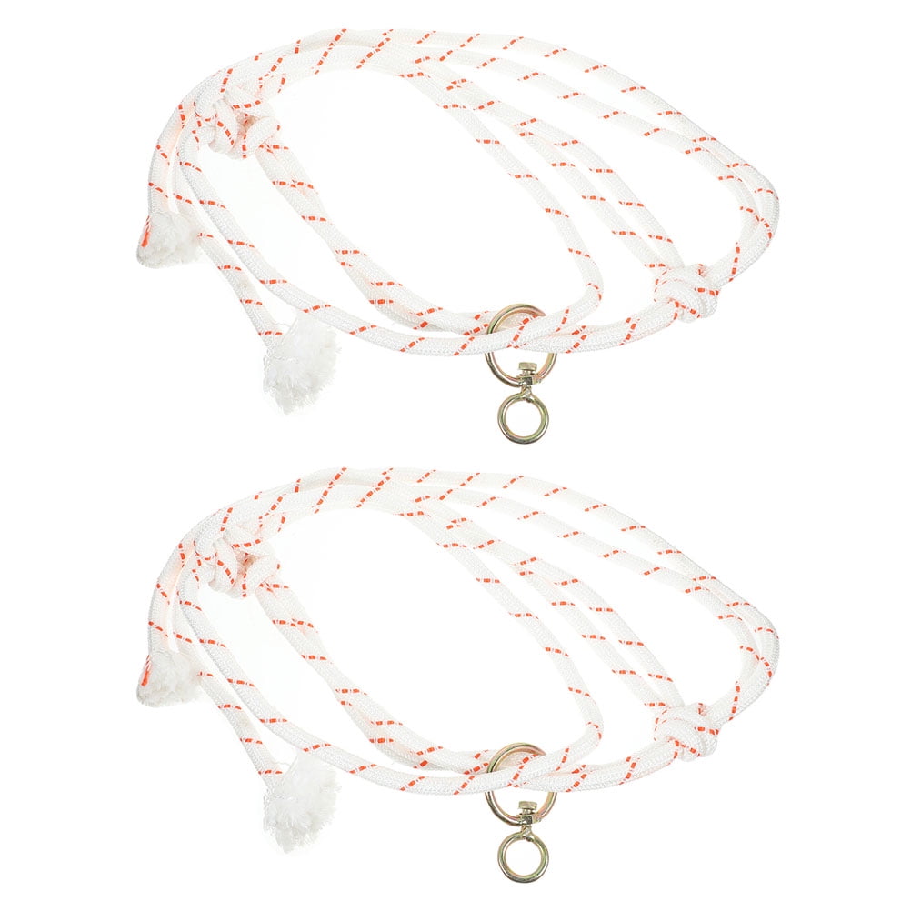 MLINS 2Pcs Heavy Duty Goat Rope with Swivel Hook Snap For Livestock ...