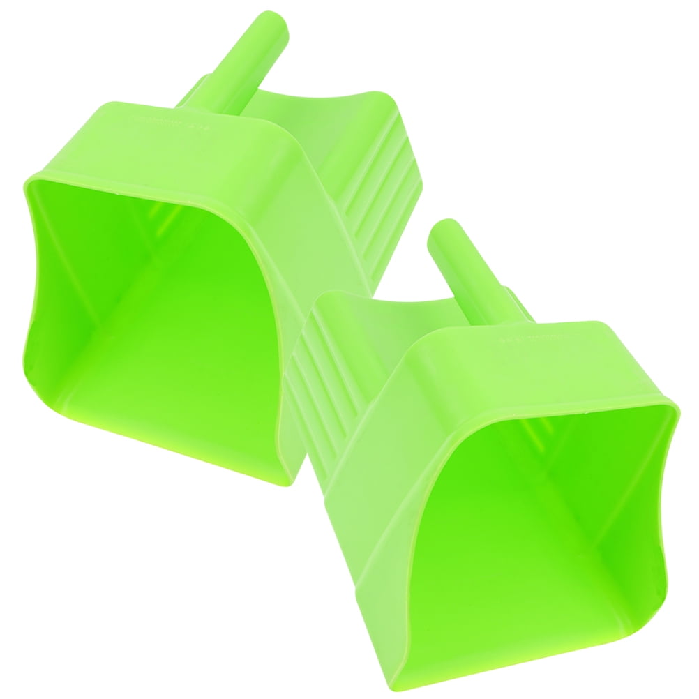 Milisten Durable Plastic Poultry Feeding Shovel with Ergonomic Handle ...