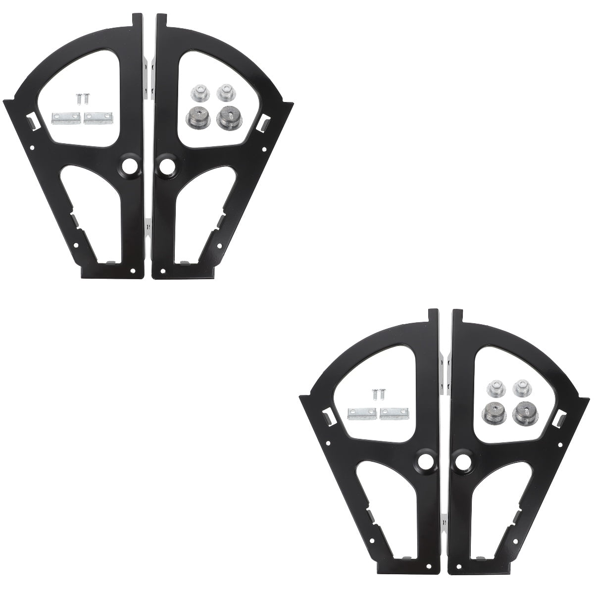 MLINS 2pcs 2 Stainless Steel Drawer Hinges Cabinet Frame Shoe Rack ...