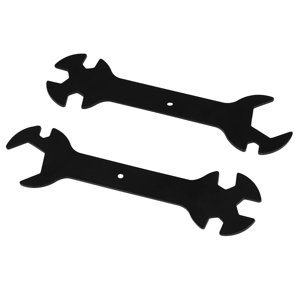 MLINS 2pcs 5 In 1 Multifunction Wrench Adjustable Metal Flat Spanner ...