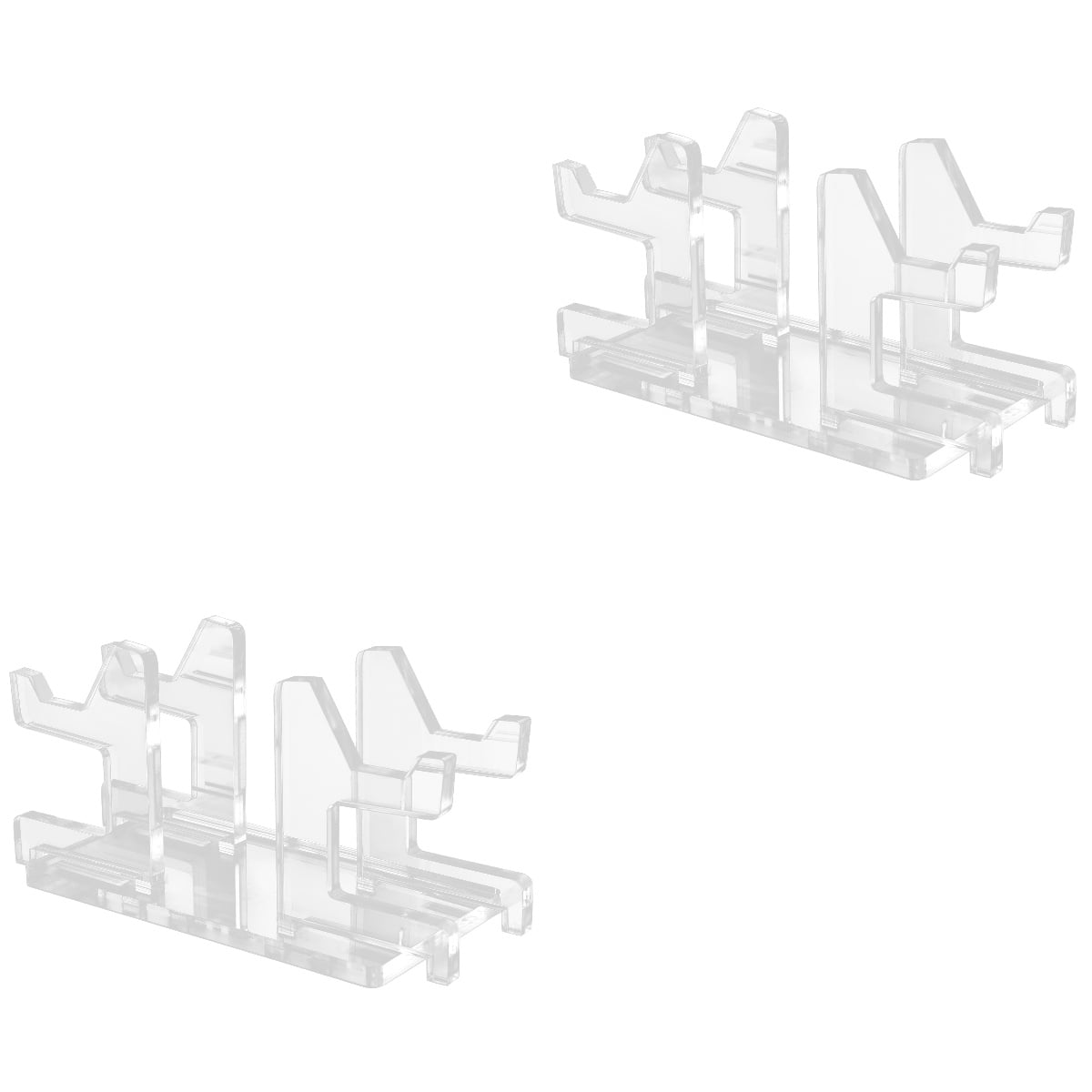 MLINS 2pcs Acrylic Game Controller Organizer Tabletop Stand Controller ...