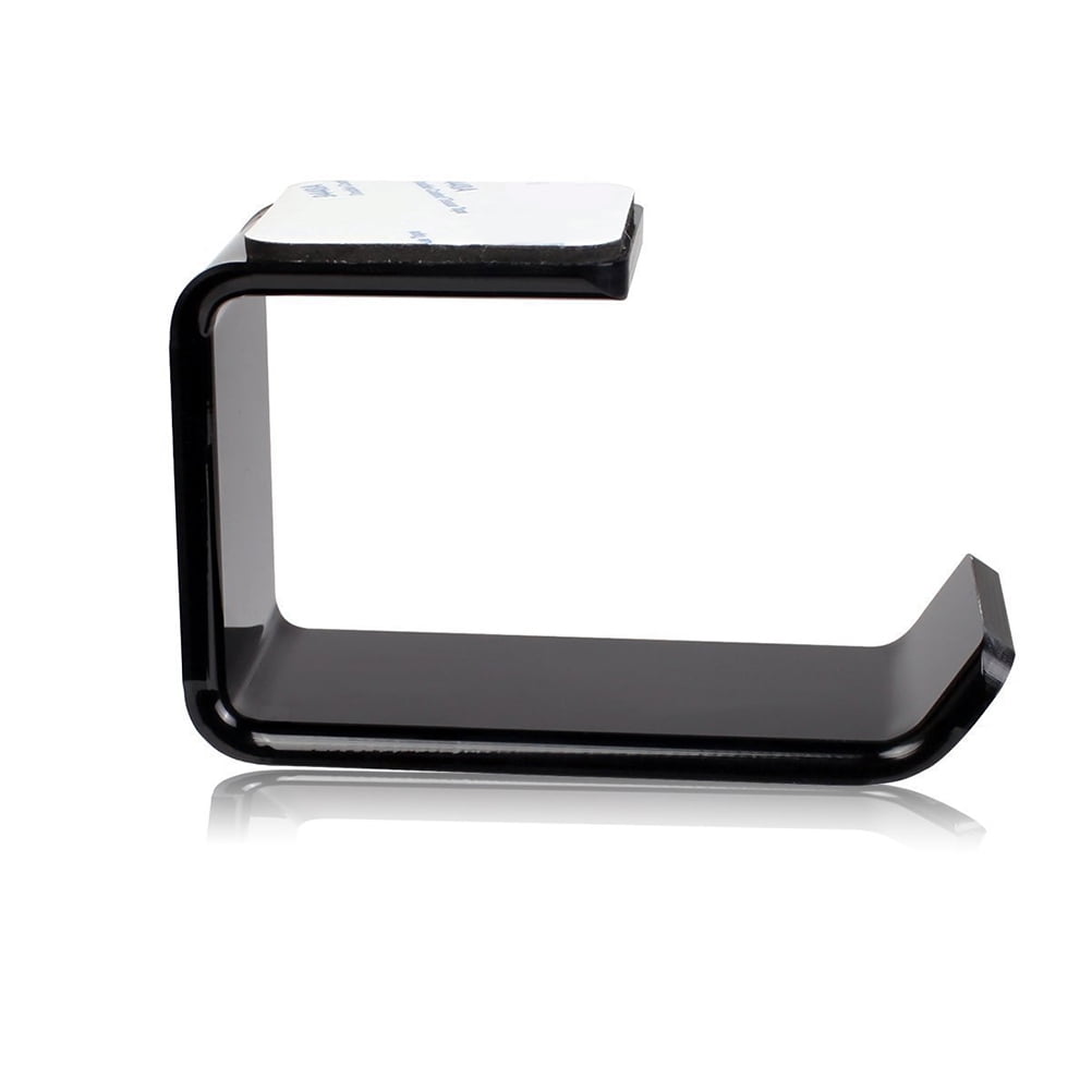 MLINS 2pcs Acrylic Headphone Stand Headset Holder Wall Desktop Headset ...