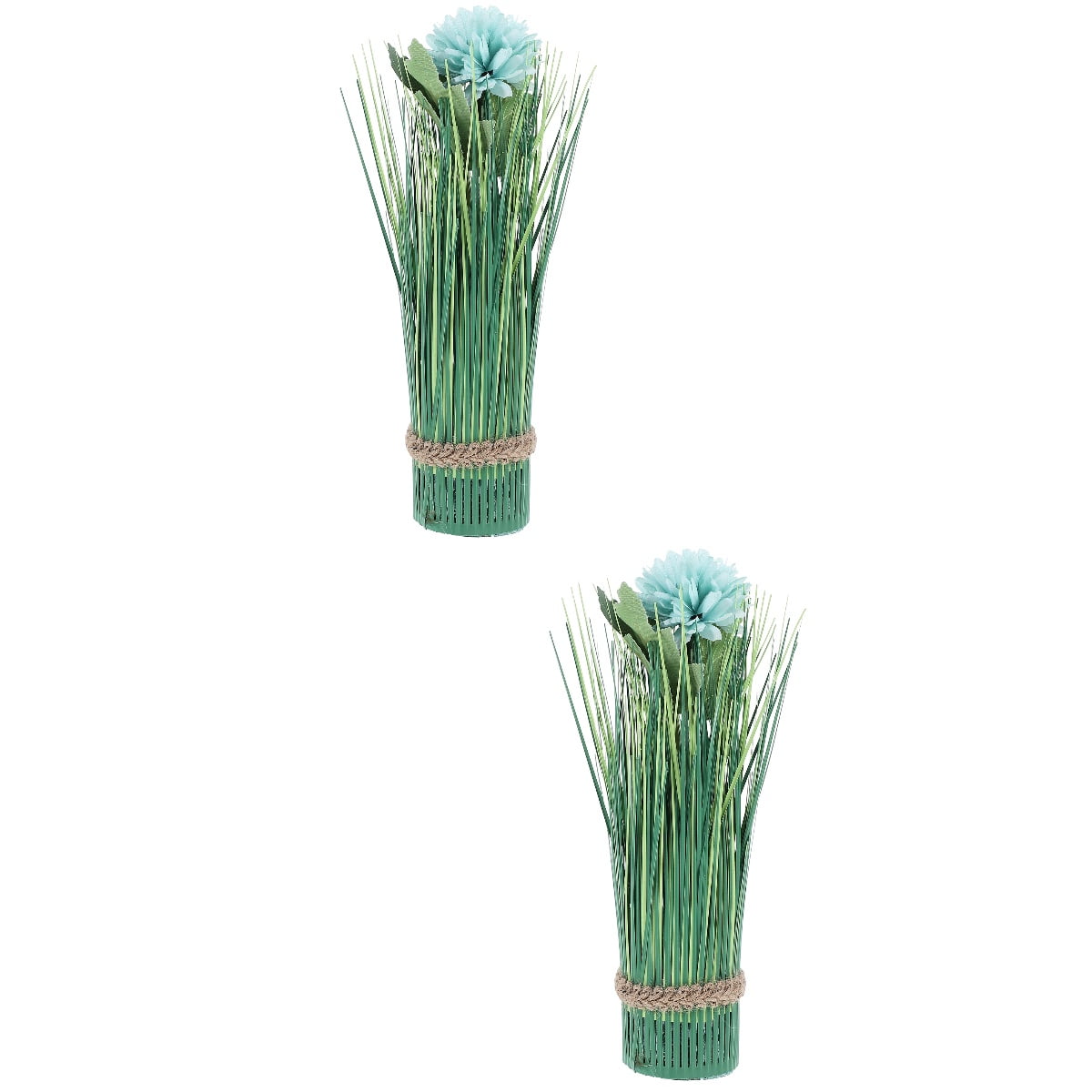MLINS 2pcs Artificial Fake Onion Grass Plant Simulation Grass Decor ...