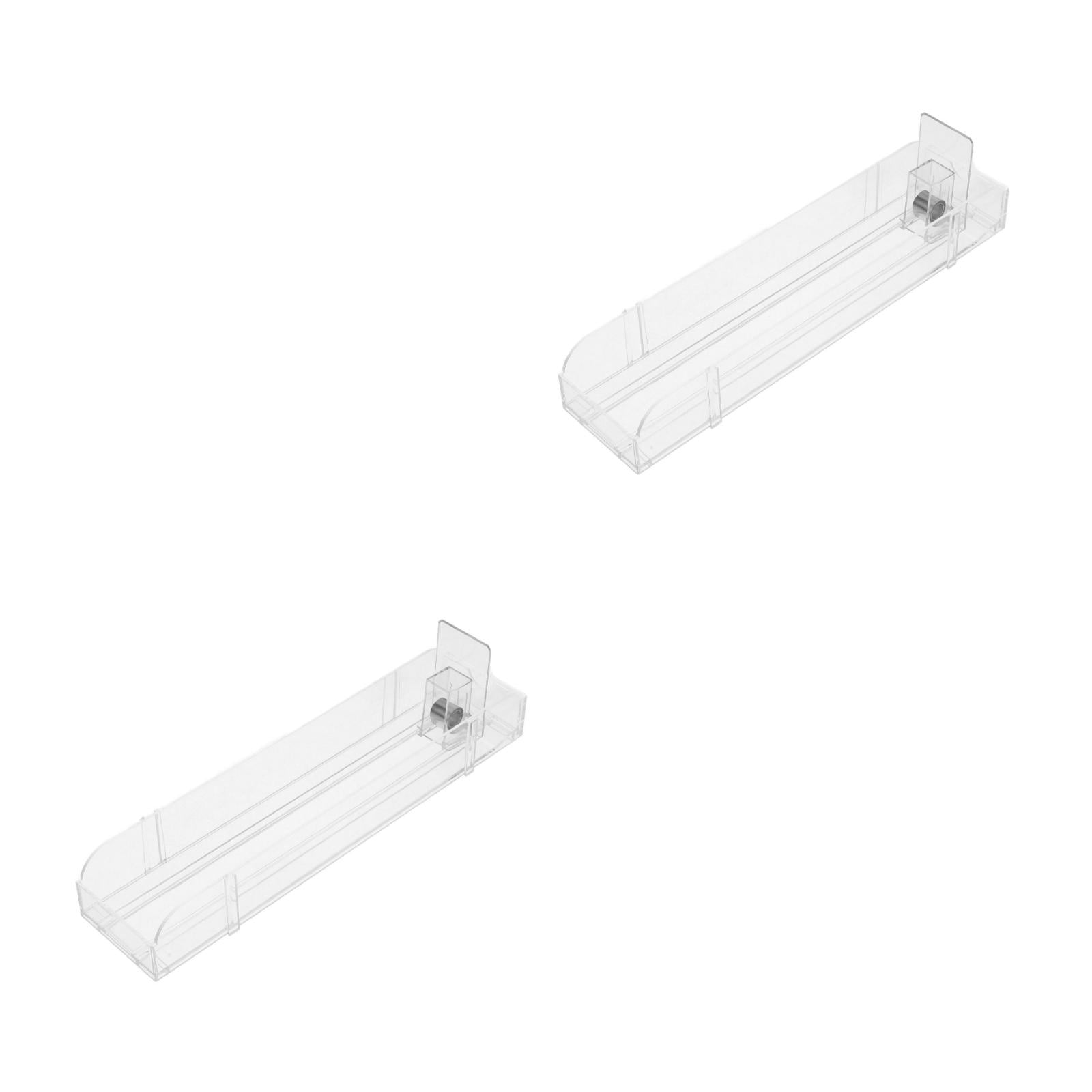 MLINS 2pcs Automatic Shelf Organizer for Convenience Store Beverages ...