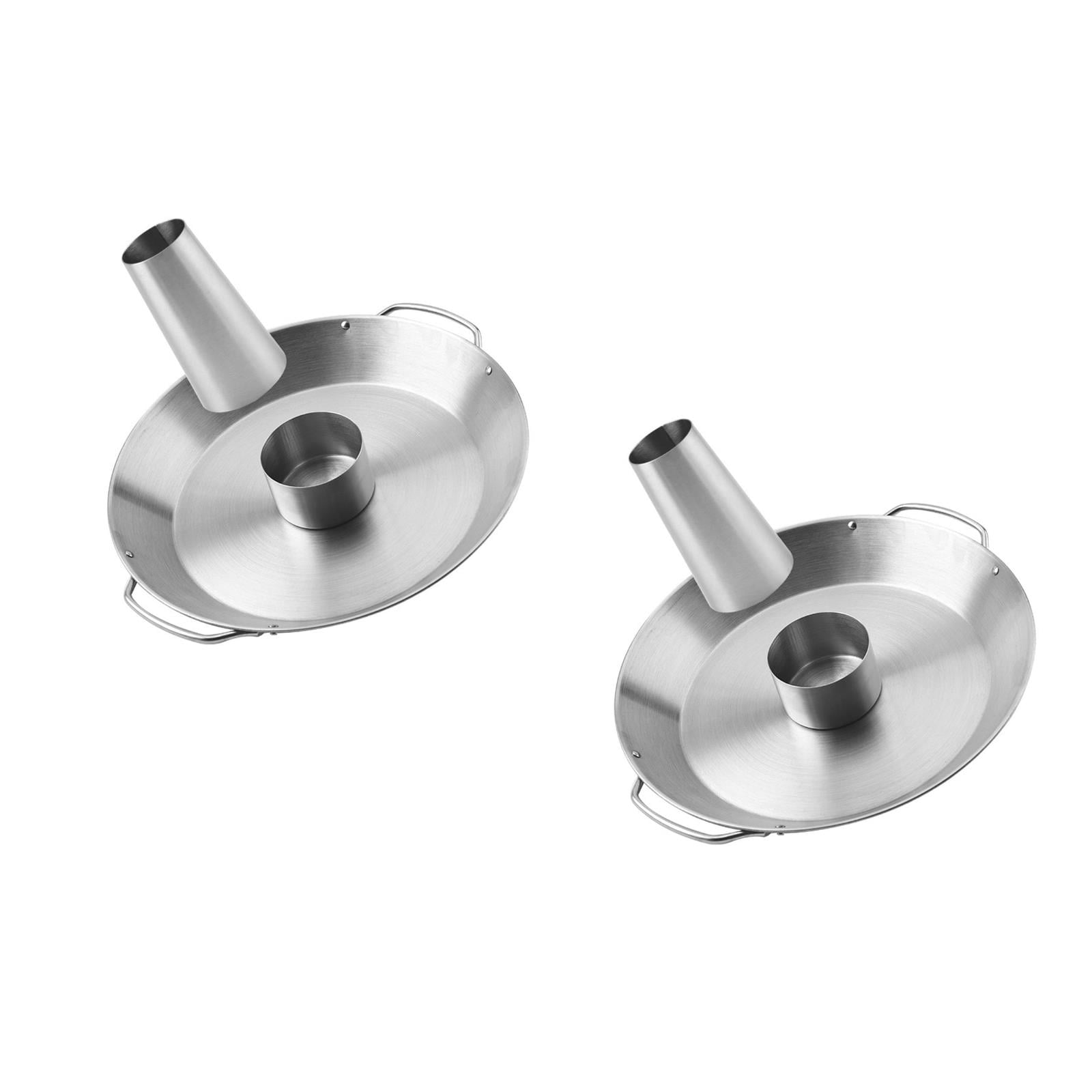 MLINS 2pcs Beer Can Chicken Holder Stainless Steel Chicken Roaster Rack ...