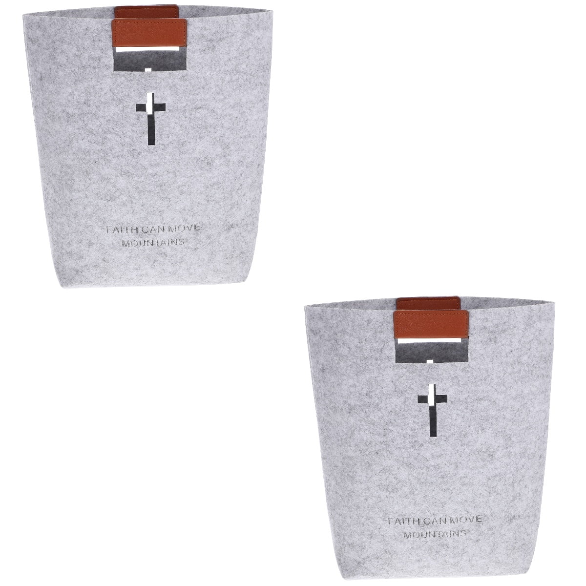 MLINS 2pcs Bible Bag Felt Bag Bible Carrying Bag Felt Tote Grocery Bag ...