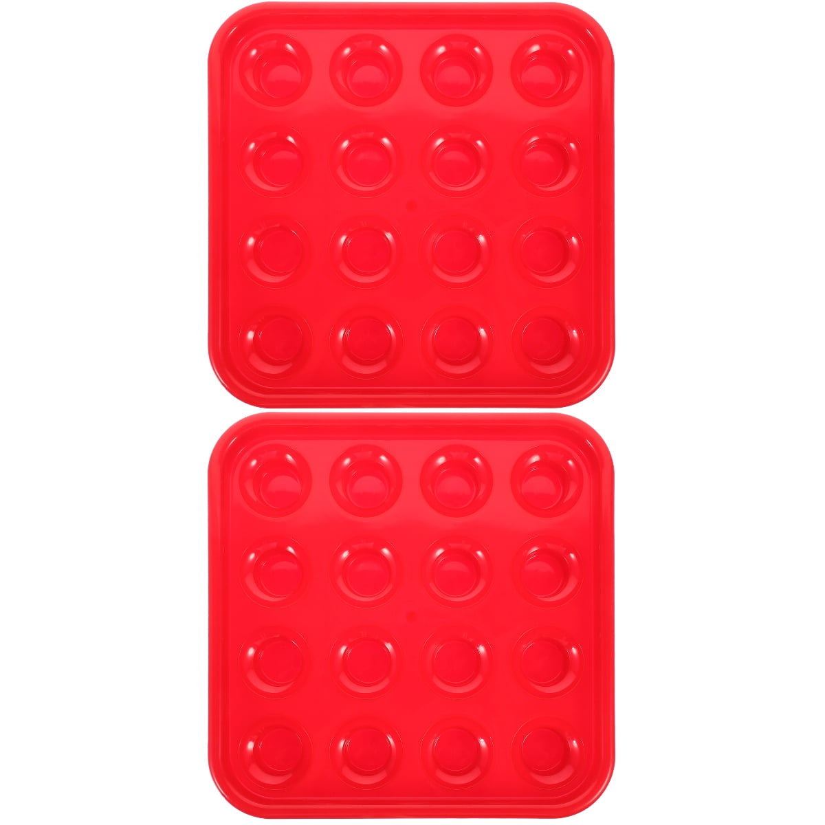 MLINS 2pcs Billiard Pool Ball Tray Ball Carrying Tray Plastic Snooker ...