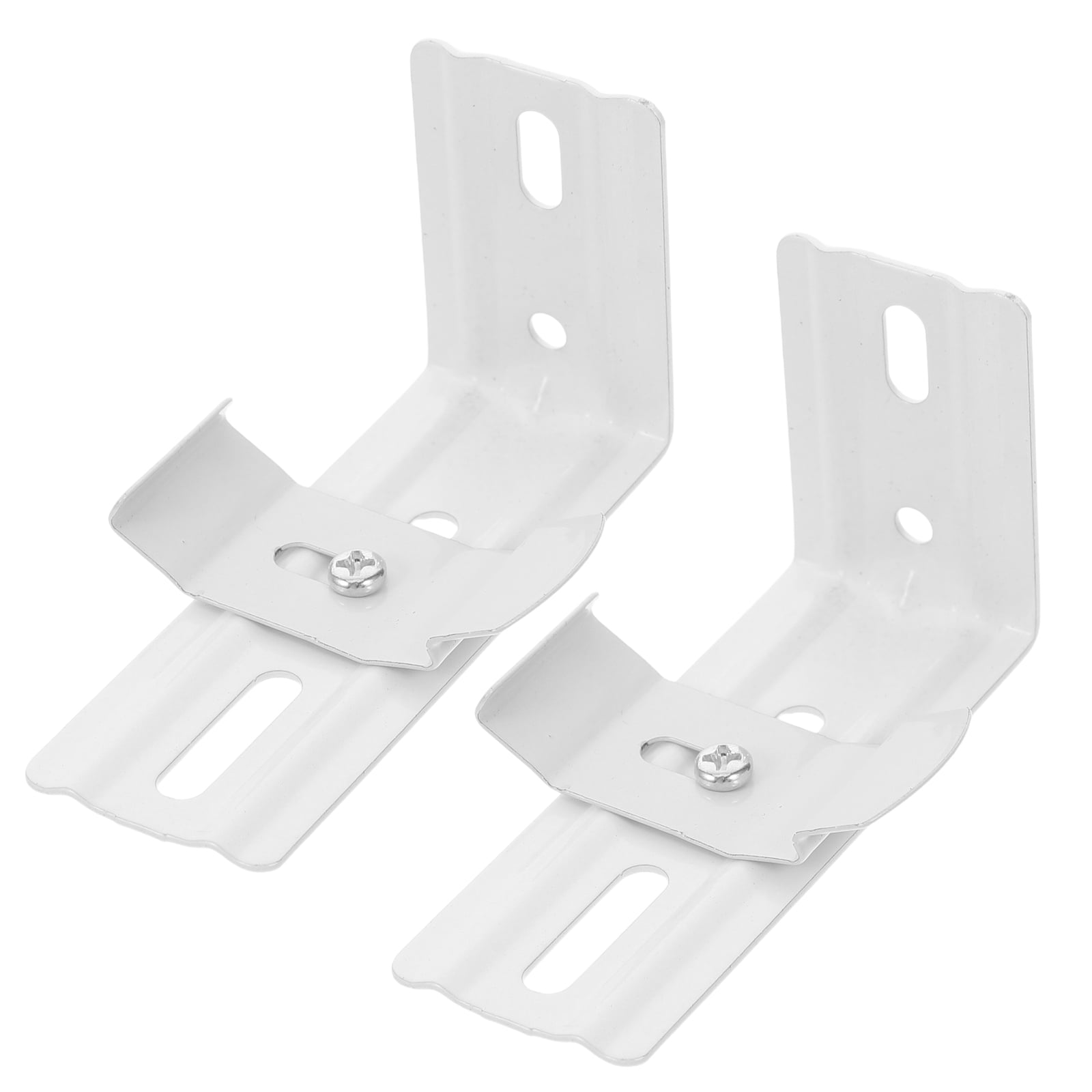 MLINS 2pcs Blinds L Bracket Vertical Blinds Rail Mounting Bracket ...