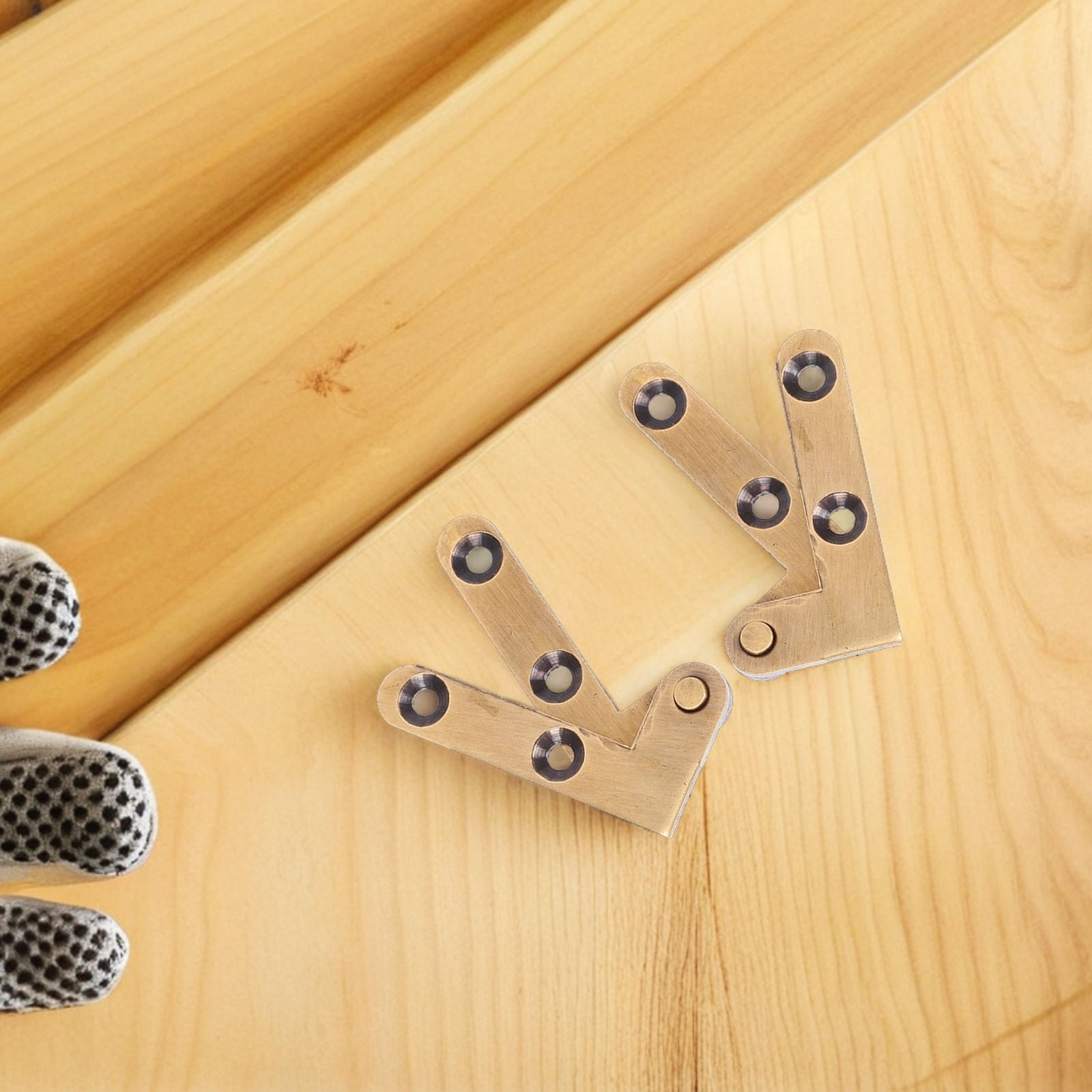 MLINS 2pcs Brass Door Pivot Hinge Hidden Door Center Shaft Pivot Hinges ...