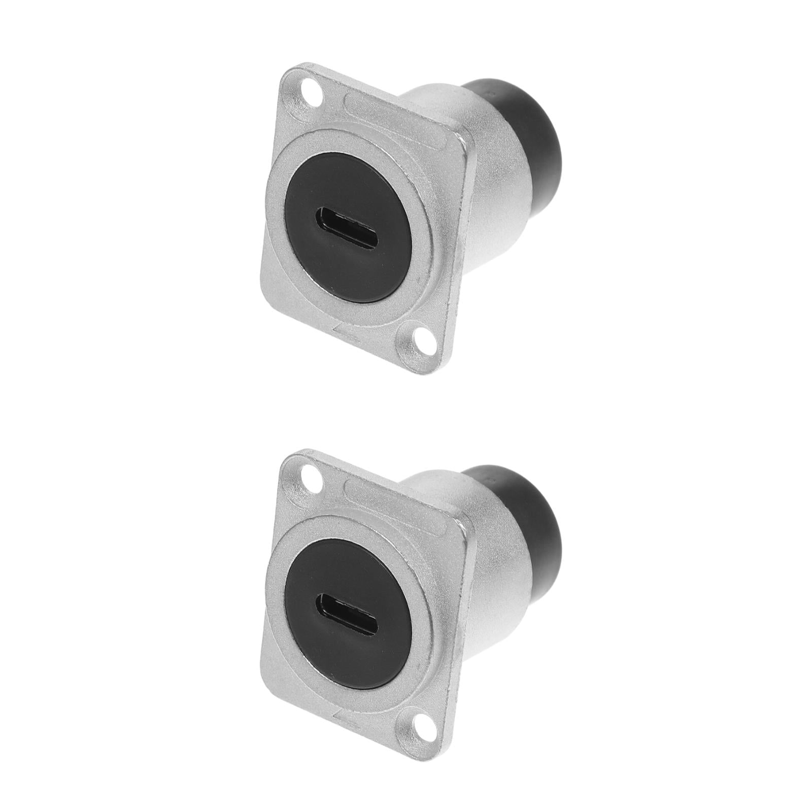 MLINS 2pcs Bulkhead Connector Front Panel Adapter Ethernet Panel Mount ...