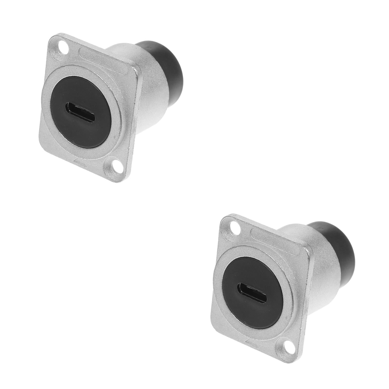 MLINS 2pcs Bulkhead Connector Front Panel Adapter Ethernet Panel Mount ...