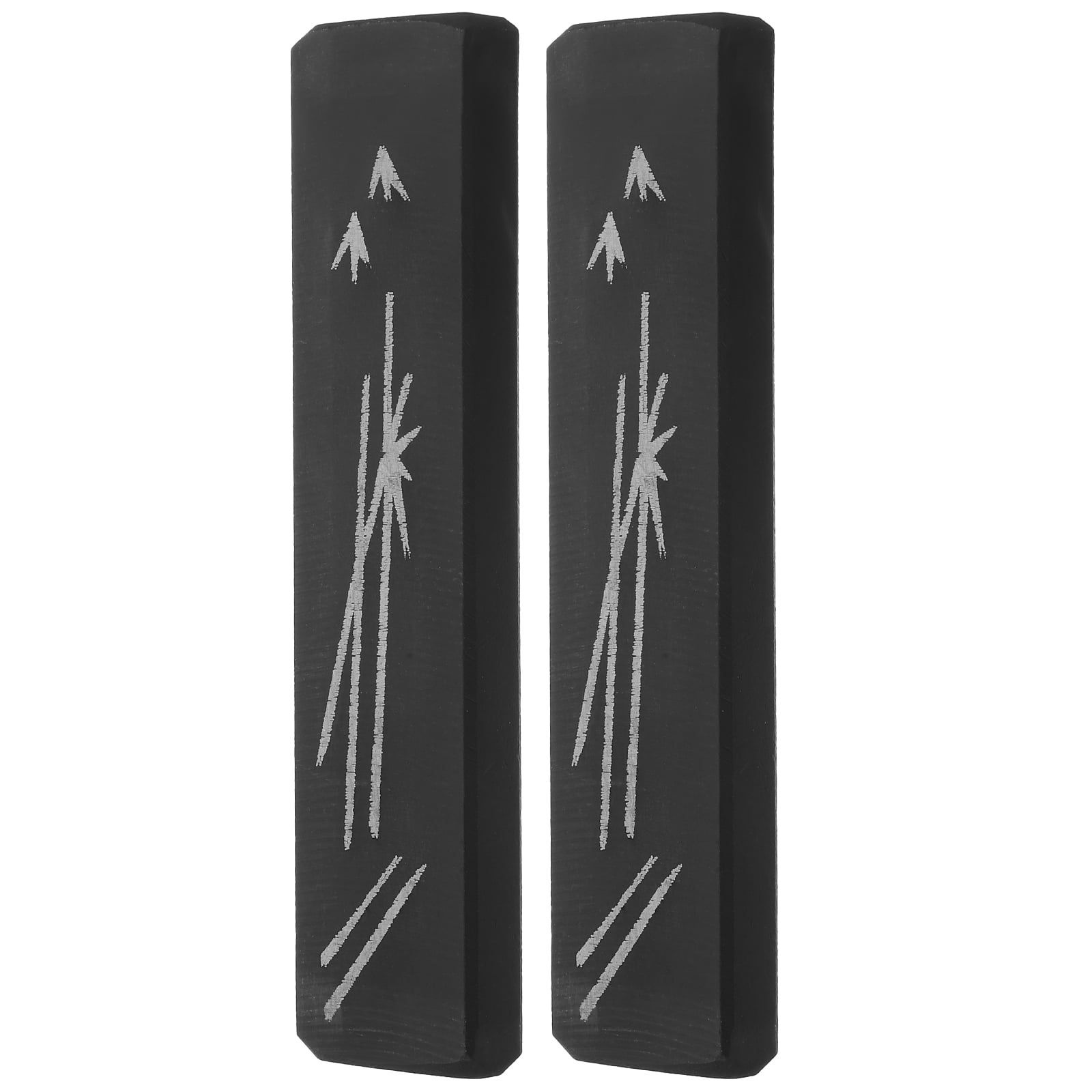 MLINS 2pcs Calligraphy Stone Paperweight Stationery Painting Writing ...