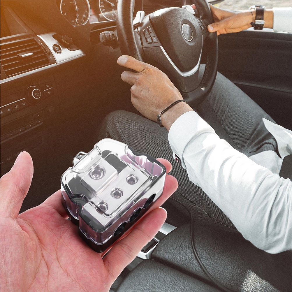 MLINS 2pcs Car Audio Amplifier Grounding Box Distribution Block ...