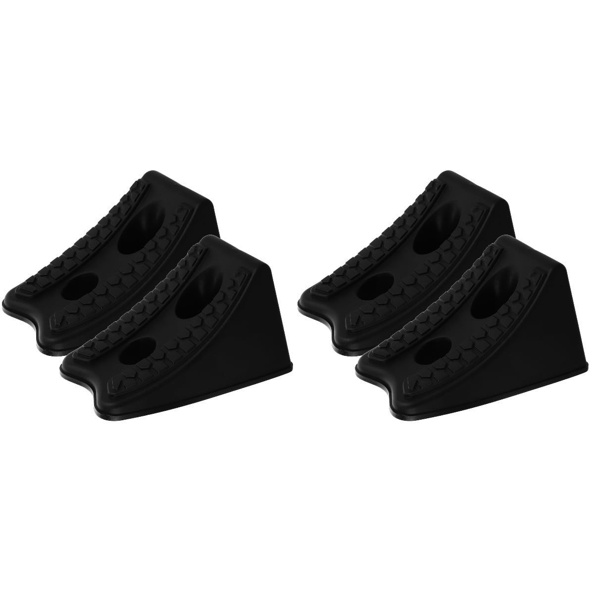 MLINS 2pcs Car Wheel Chock Automotive Wheel Stabilizer Pad Trailer ...