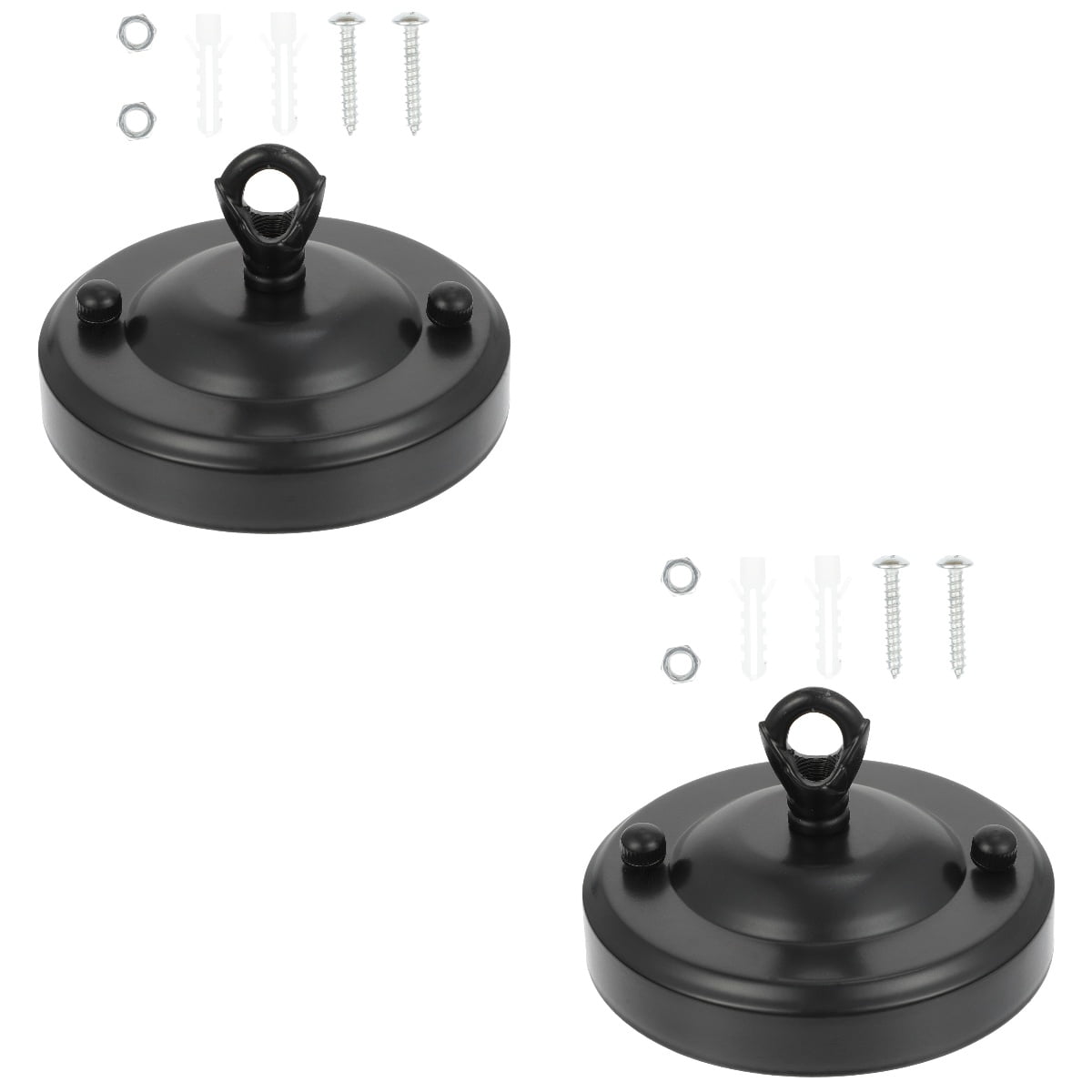 MLINS 2pcs Ceiling Canopy Chandelier Canopy: Pendant Light Canopy Cover ...