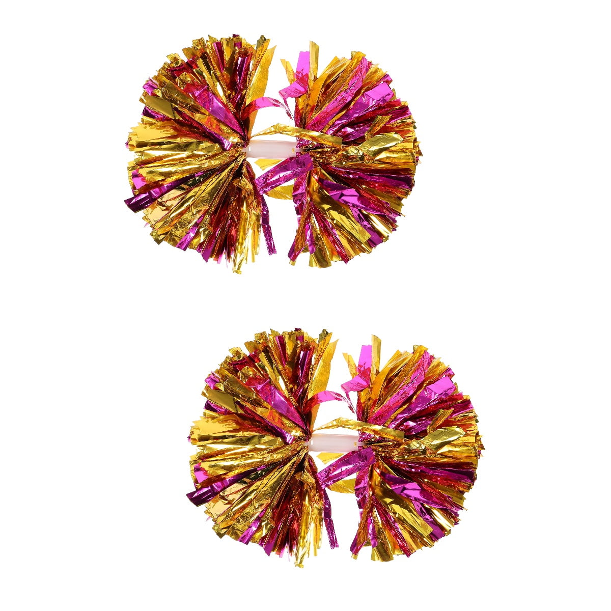 MLINS 2pcs Cheering Pompom Cheering Squad Pompom Handled Cheering Pom ...