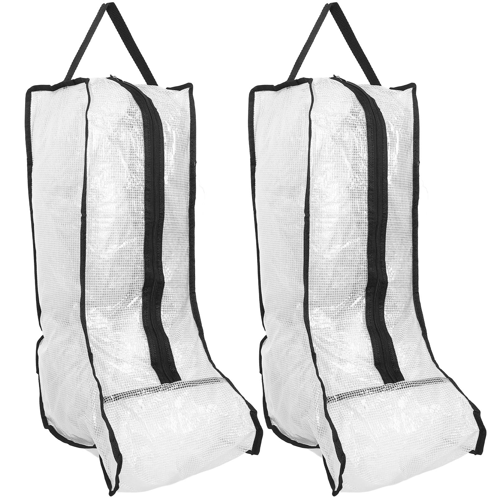 MLINS 2pcs Clear Boots Organizers Reusable Shoe Storage Pouches ...
