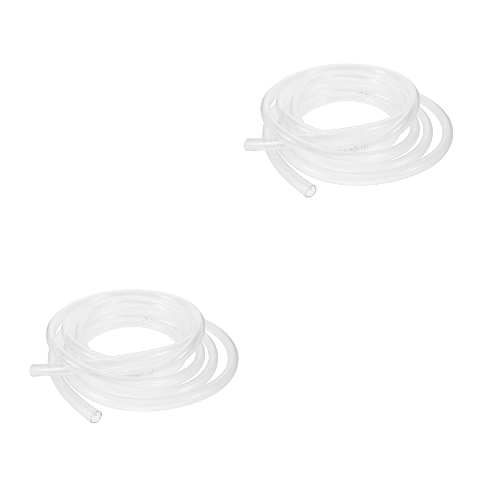 MLINS 2pcs Clear Tubing Water Inlet Hose Garden Water Hose Flexible PVC ...