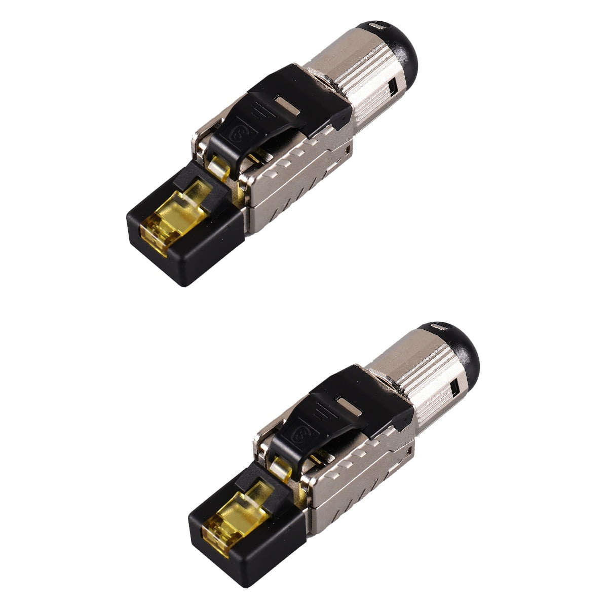 MLINS 2pcs Connector Cat8 Ethernet Cable End Crimp Ethernet Cable ...