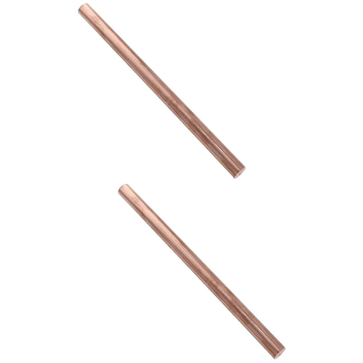 MLINS 2pcs Copper Rod Diameter 12mm Copper Round Rod Multipurpose ...