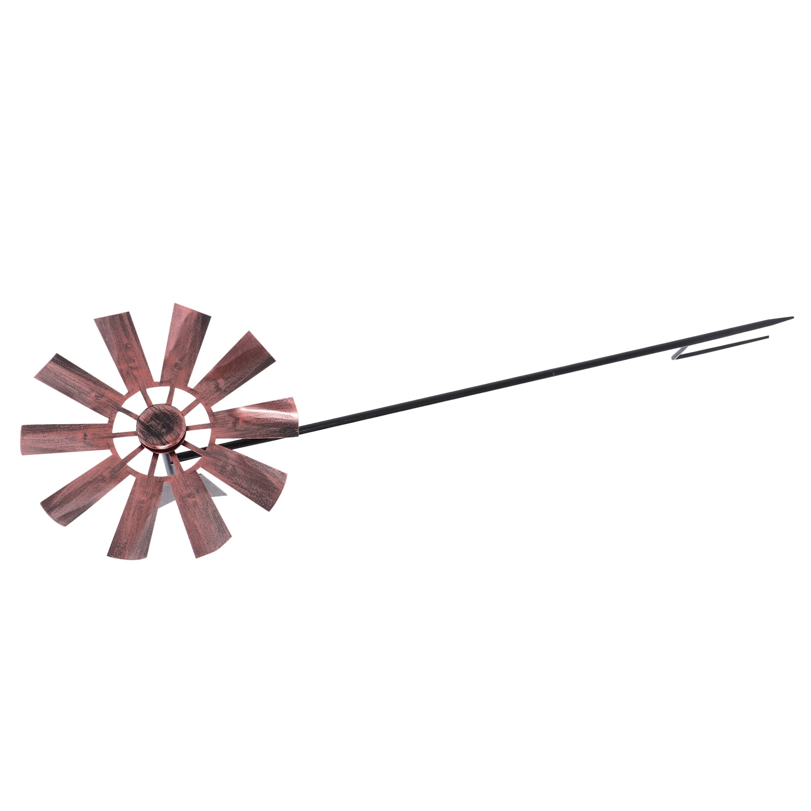 MLINS 2pcs Creative Yard Windmill Decor Garden Rotatory Windmill Ground ...
