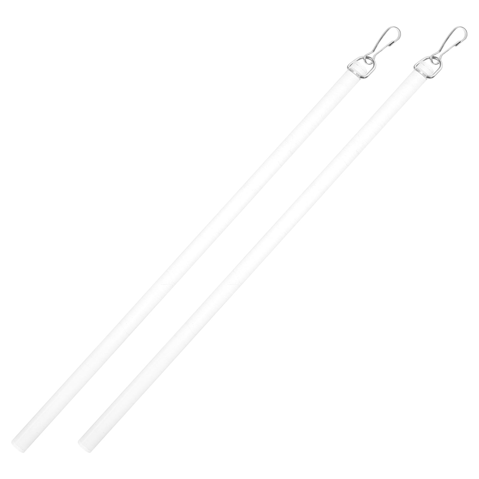 MLINS 2pcs Curtain Pull Rods, 30cm Acrylic Blind Wands Replacement with ...