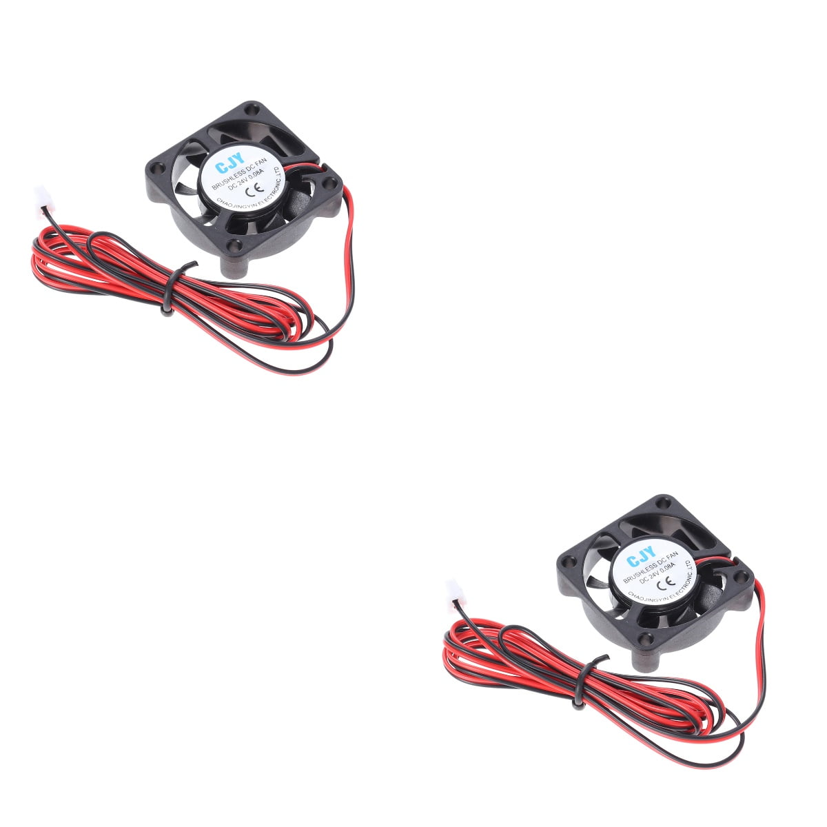 MLINS 2pcs DC 24V 4010 Mini Cooling Brushless Fan 40x40x10mm Small ...
