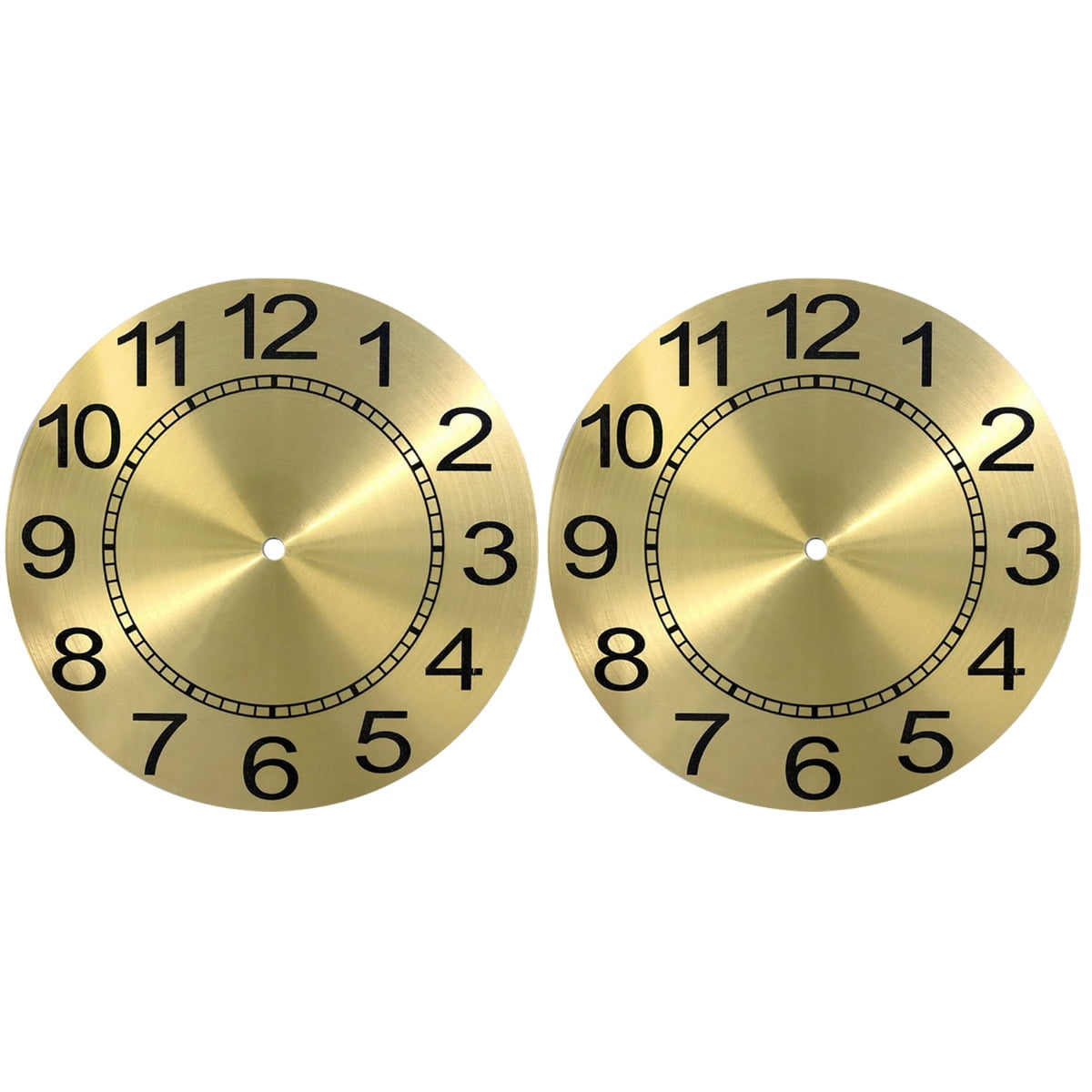 MLINS 2pcs DIY Clock Dial Replacement Reusable Dial for Clock Making ...