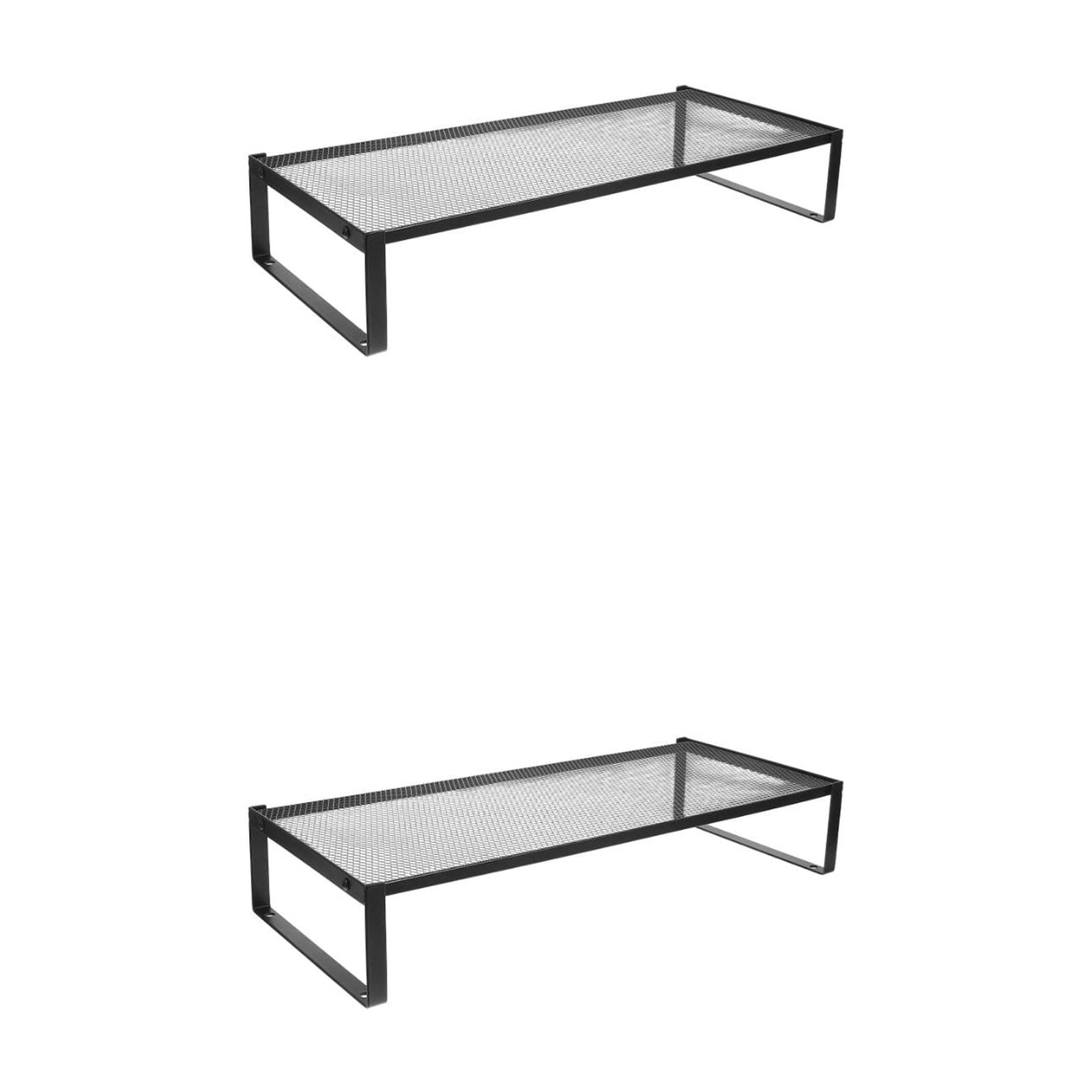 MLINS 2pcs Desk Metal Laptop Stand Riser Desktop Organizer Stand for ...