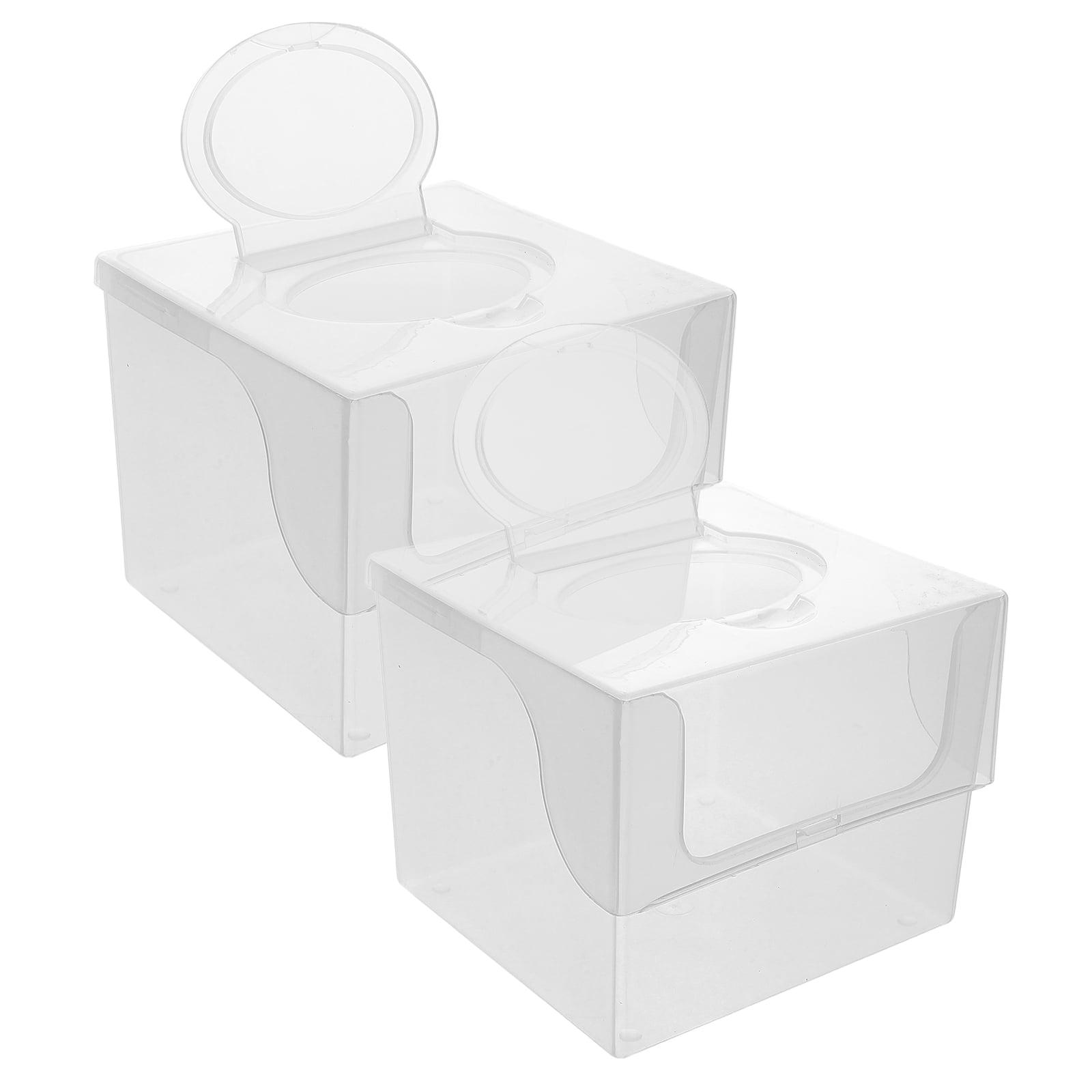 MLINS 2pcs Desktop Tissue Box Disposable Towel Box Towel Container Box ...