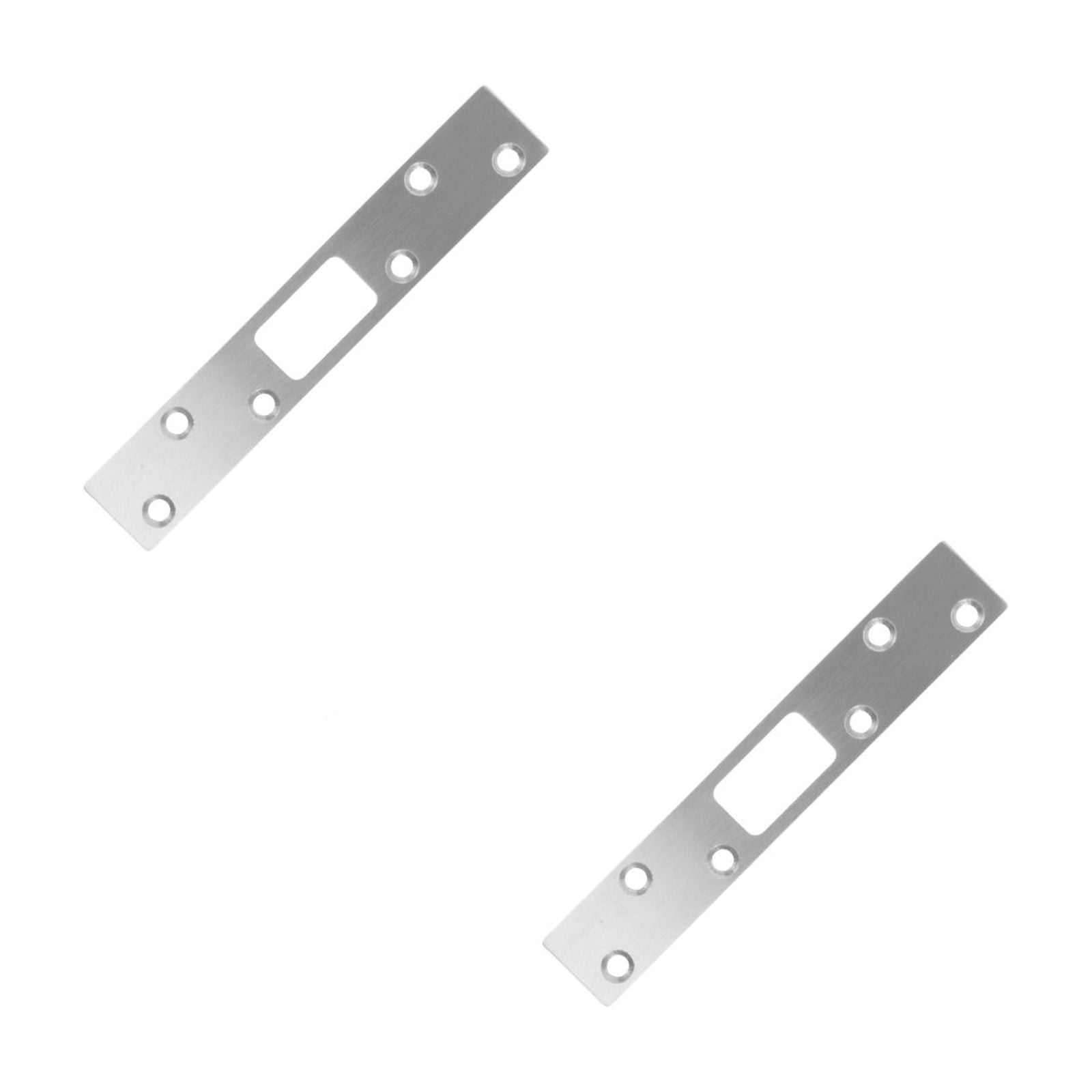 MLINS 2pcs Door Strike Plate Security Latch Strike Stainless Steel Door ...