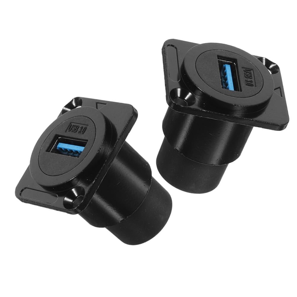 MLINS Waterproof USB Connector Bulkhead for Industrial Use High Speed ...