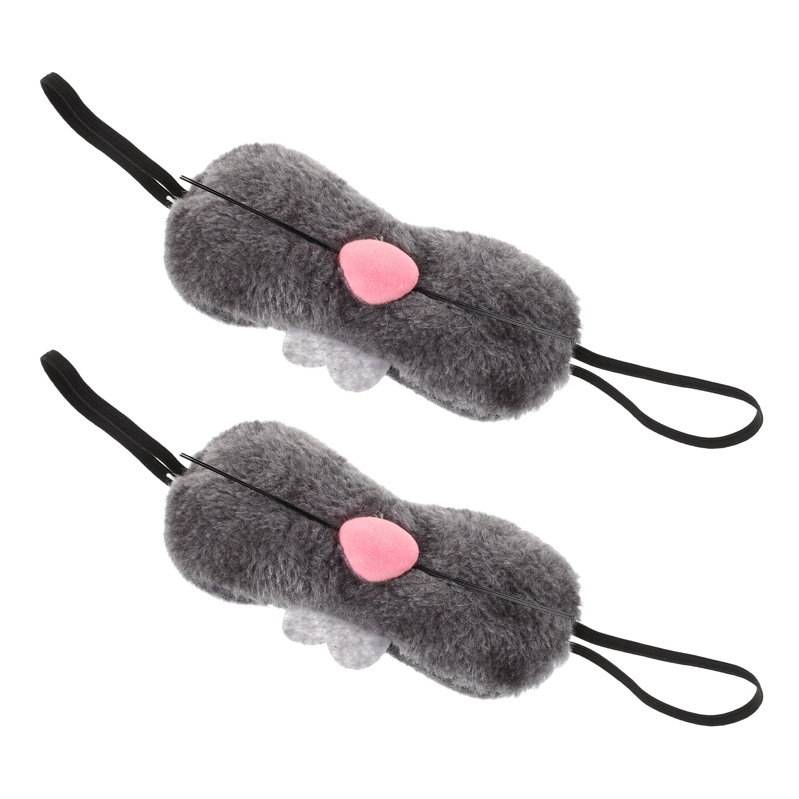 MLINS 2pcs Easter Bunny Plush Costume Rabbit Nose Mask Kids Bunny Nose ...