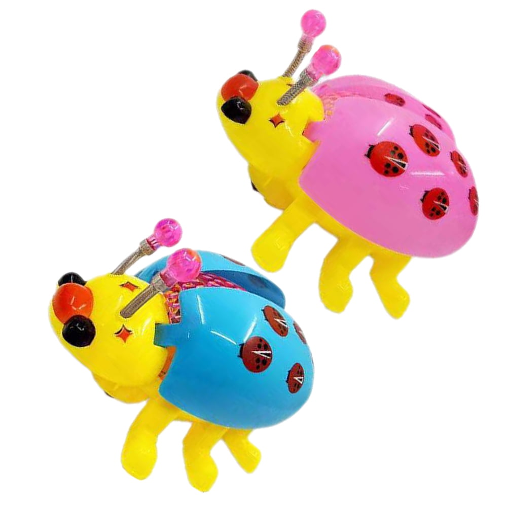 MLINS 2pcs Electronic Ladybird Toy Light and Music Toy Kids Cartoon ...