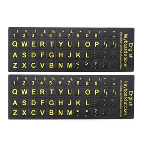 Computer Keyboard Letter Stickers