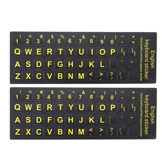 Computer Keyboard Letter Stickers