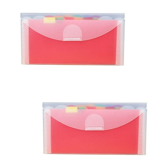 MLINS 2pcs Expanding File Organizer Expanding Document Folder Receipt ...