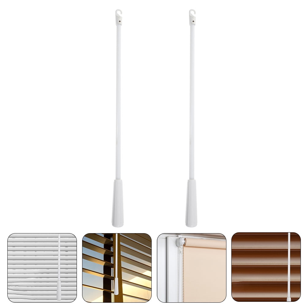 MLINS 2pcs Fiberglass Blind Sticks Vertical Louver Curtain Pull Rods ...