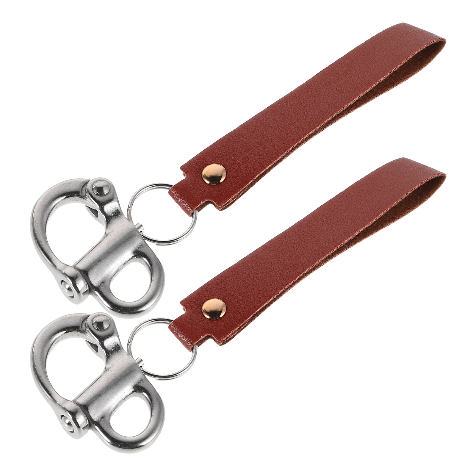 MLINS 2pcs Firefighter Quick Release Shackle Stainless Steel Snap Hook ...