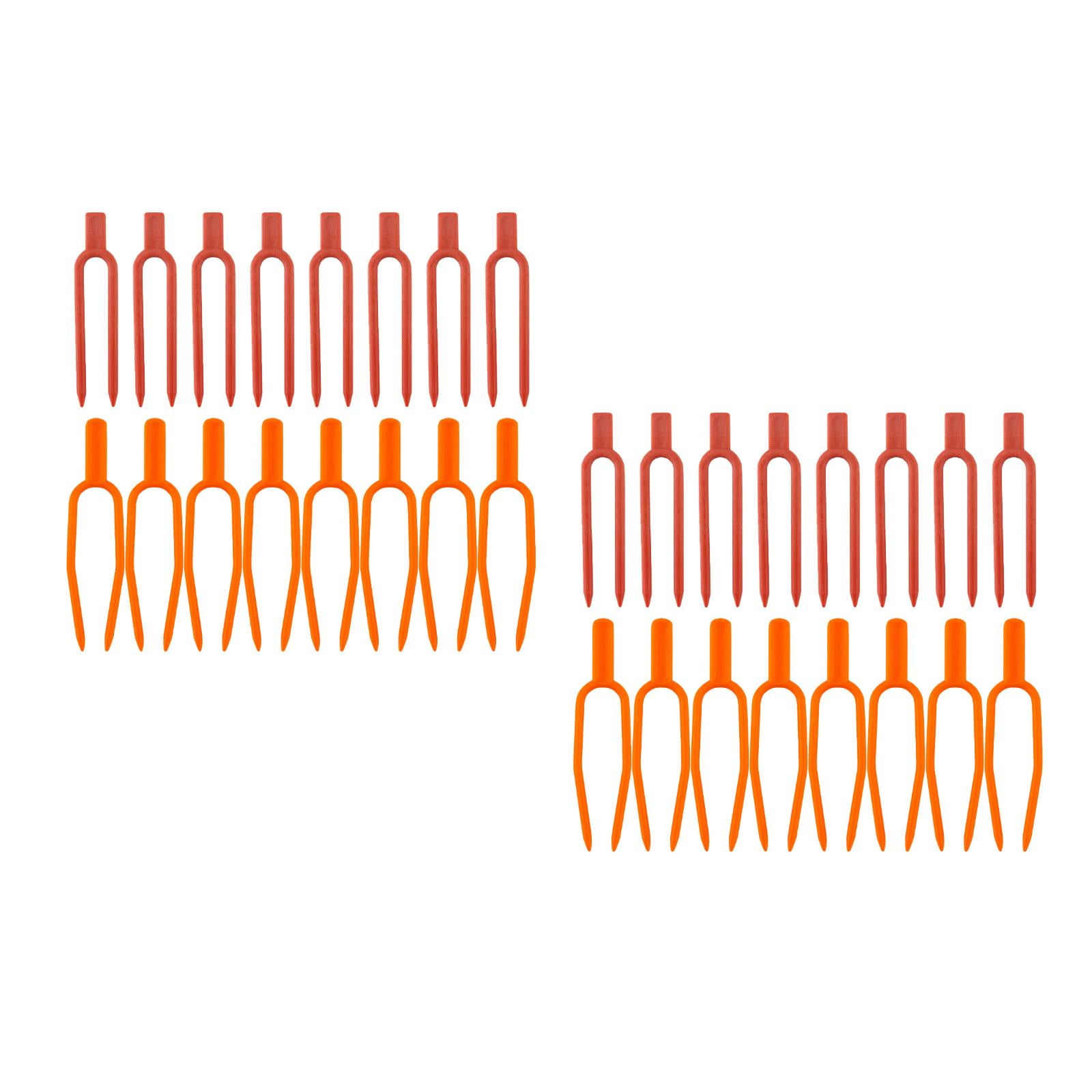 MLINS 2pcs Fixing Clip Strawberry Fork: 400 Support Garden Vine Clip ...