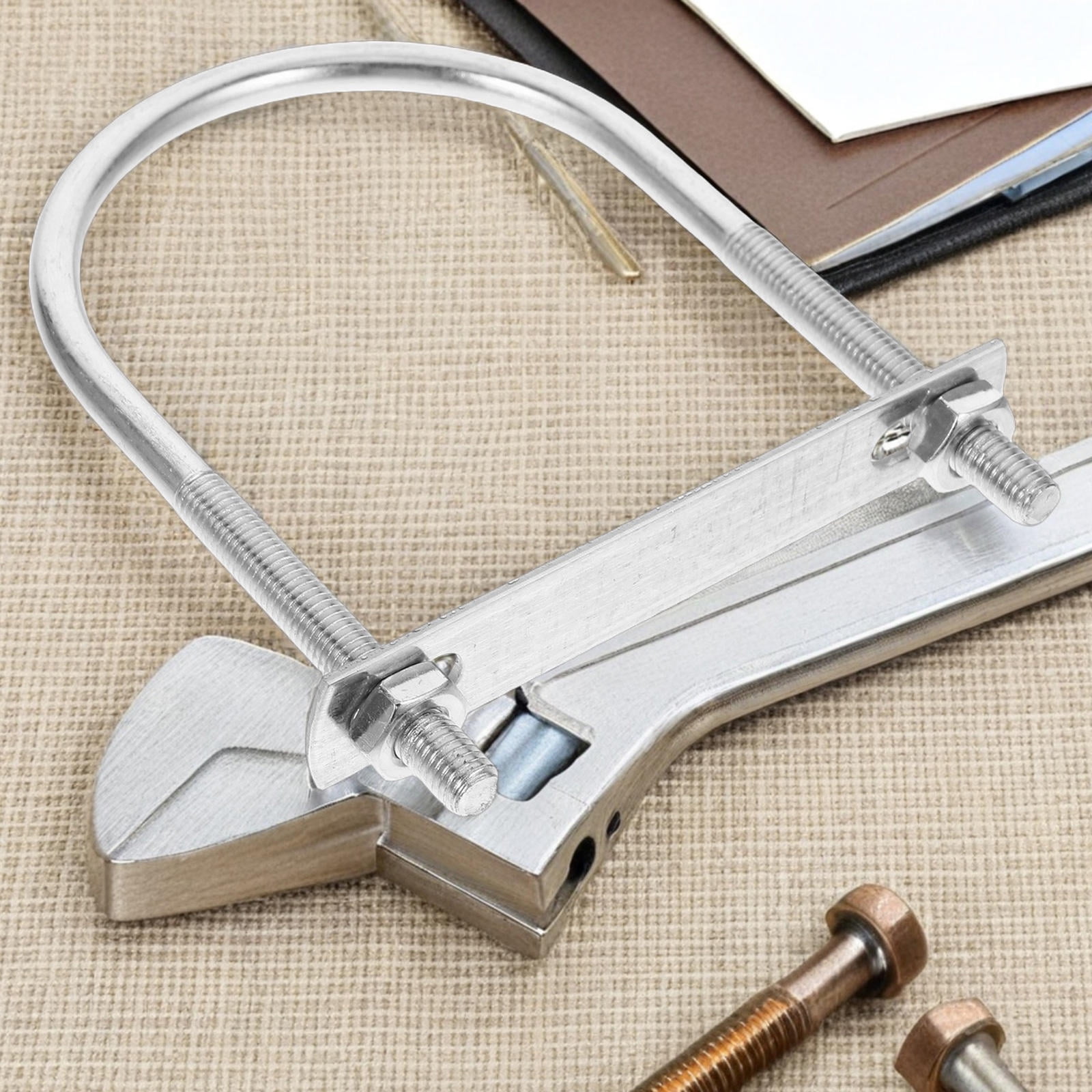 MLINS 2pcs Flagpole Mounting Bracket M8x80x130mm U-Bolt Clamp Heavy ...