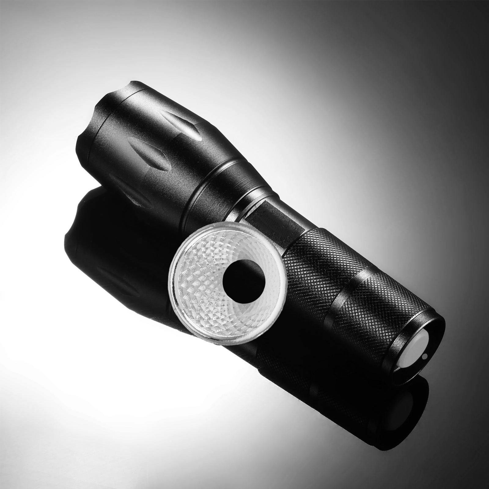 DINHEAROM Flashlight Reflector Cup Silver 2Pcs 1.2x1.2x0.8In - Walmart.com