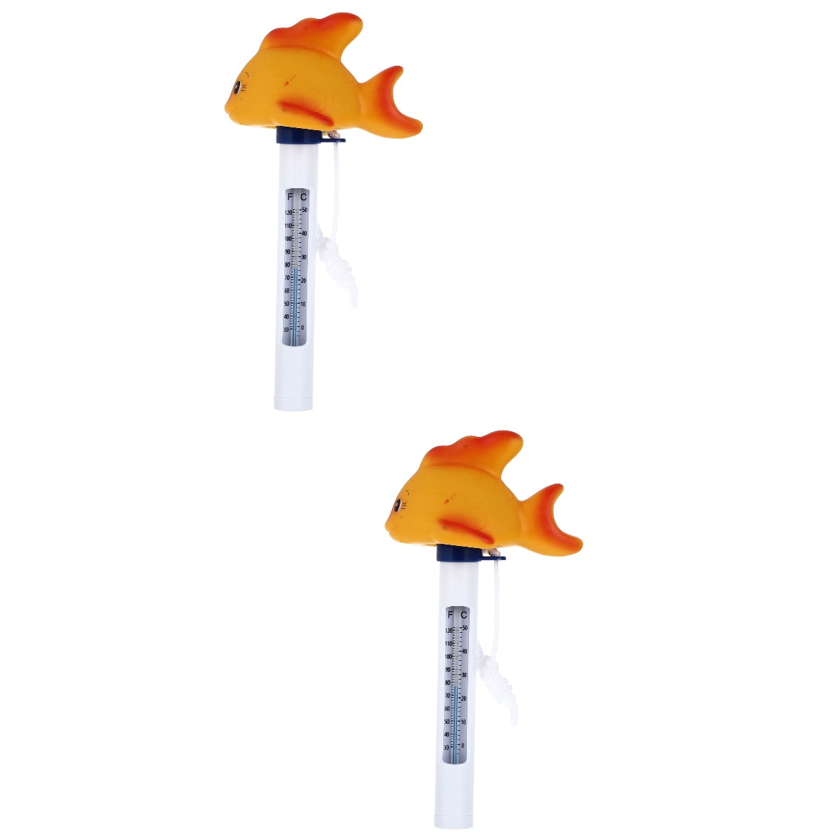 MLINS 2pcs Floating Pool Thermometer Goldfish Floating Pool Thermometer ...