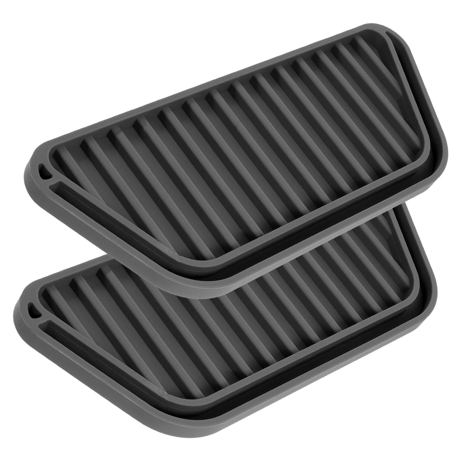 MLINS 2pcs Fridge Water Dispenser Drip Mat Fridge Drip Tray Silicon ...